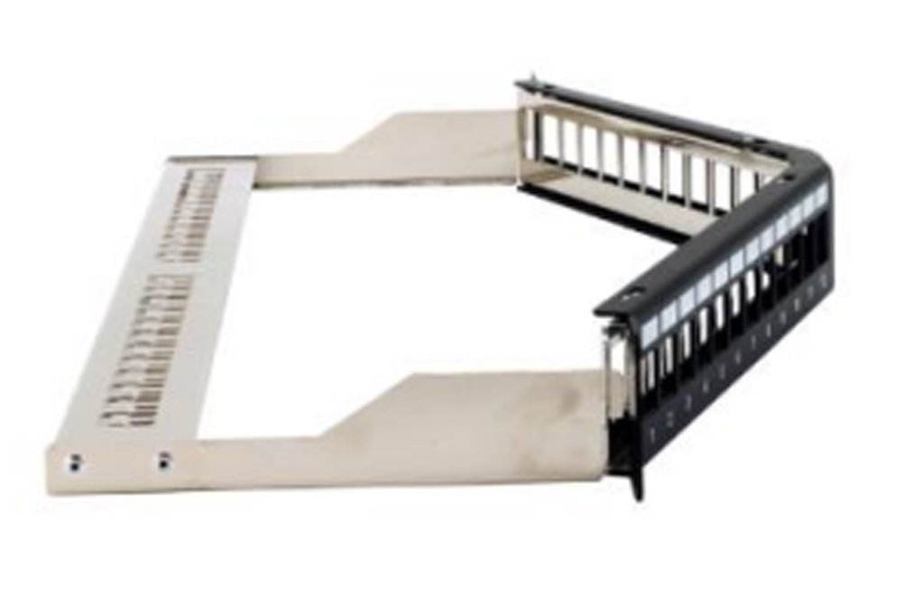 CAT6 UTP/ STP Patch Panel – 24 Port Angular - CISFiber Infra Solutions